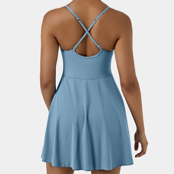 HALARA | Dresses | Halara Active Dress With Builtin Shorts | Poshmark